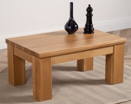 Solid oak coffee table store