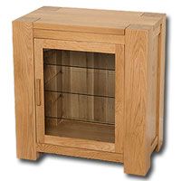 Kuba Solid Oak HI-FI Media Storage Unit | Oak Furniture King